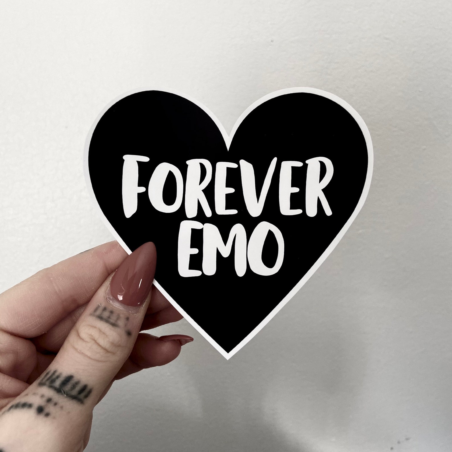 Forever Emo Sticker | Etsy