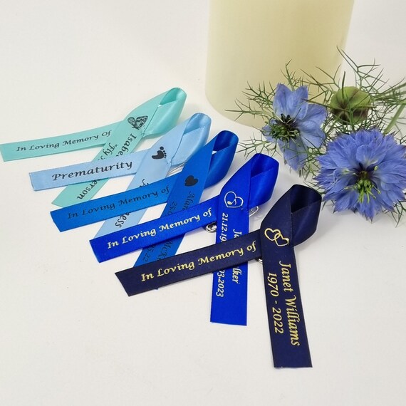 Personalised Memorial Ribbons