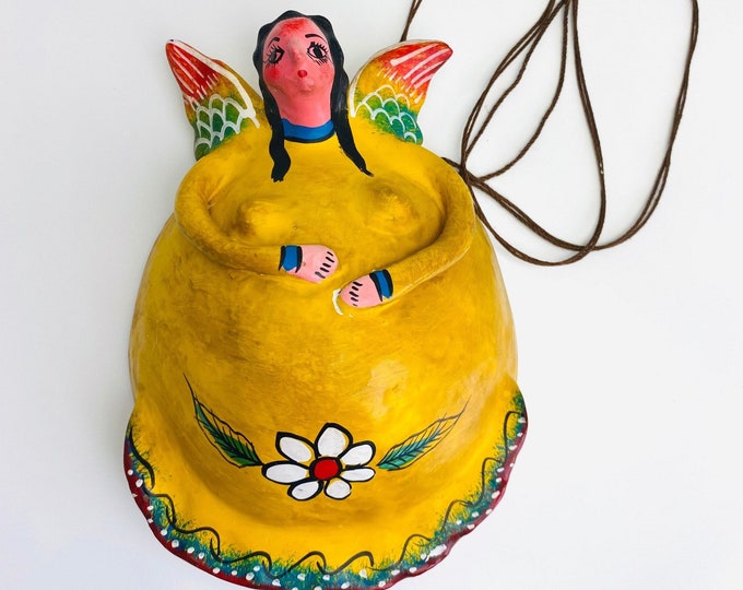 Vintage Coconut Shell Mask - Vintage Mexican Folk Art - Cinco De Mayo ...