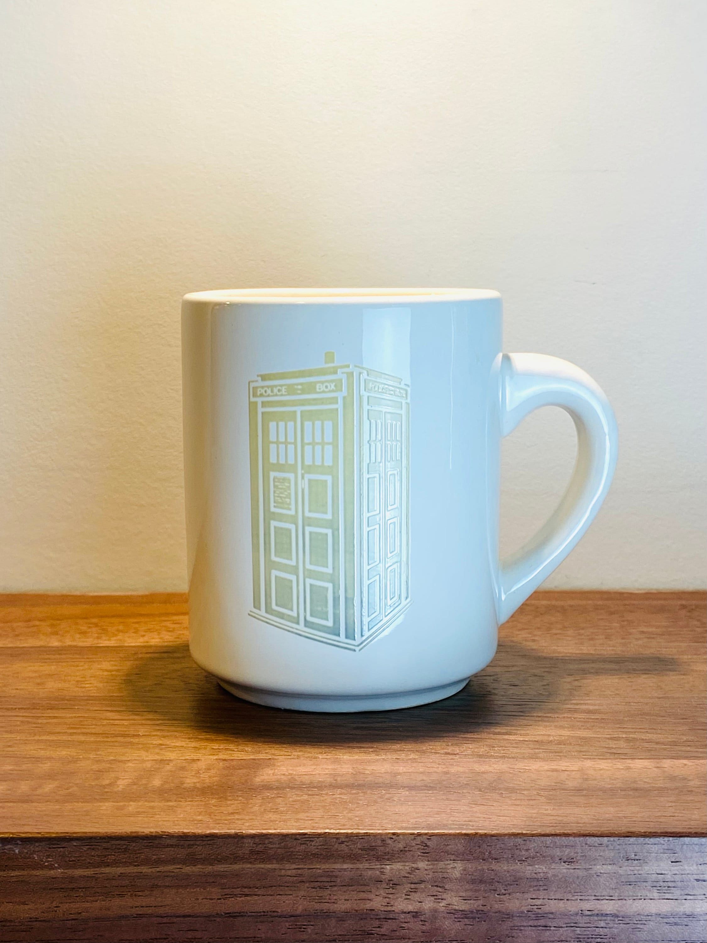 Disappearing Tardis Doctor Who Memorabilia Mug 1980's - Etsy