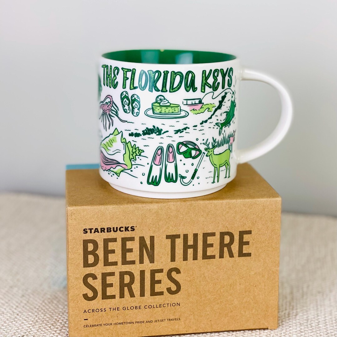 NEW Starbucks 2021 the Florida Keys been There Series Collection 14oz ...