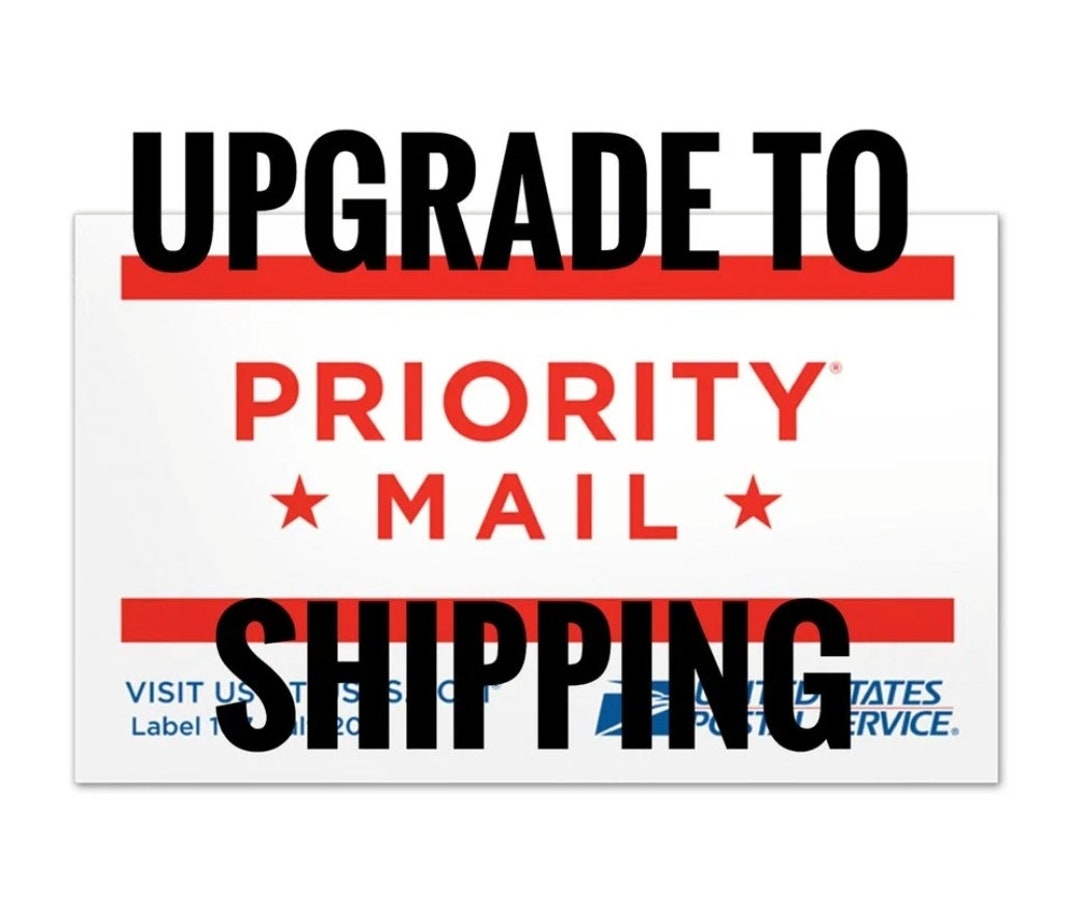 Priority Mail Shipping Upgrade | Sly Fox Upgraded Shipping | Druzys ...