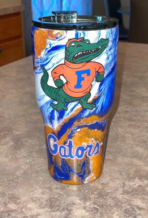 Hydrodipped FL Gators Tumbler Drinkware Drink & Barware Home & Living ...