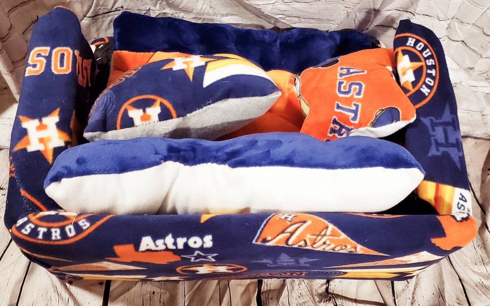 Houston Astros Pet Loveseat Couch Houston Astros Pet bed | Etsy