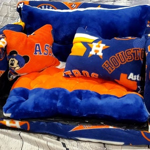 Houston Astros Pet Loveseat Couch Houston Astros Pet Bed - Etsy