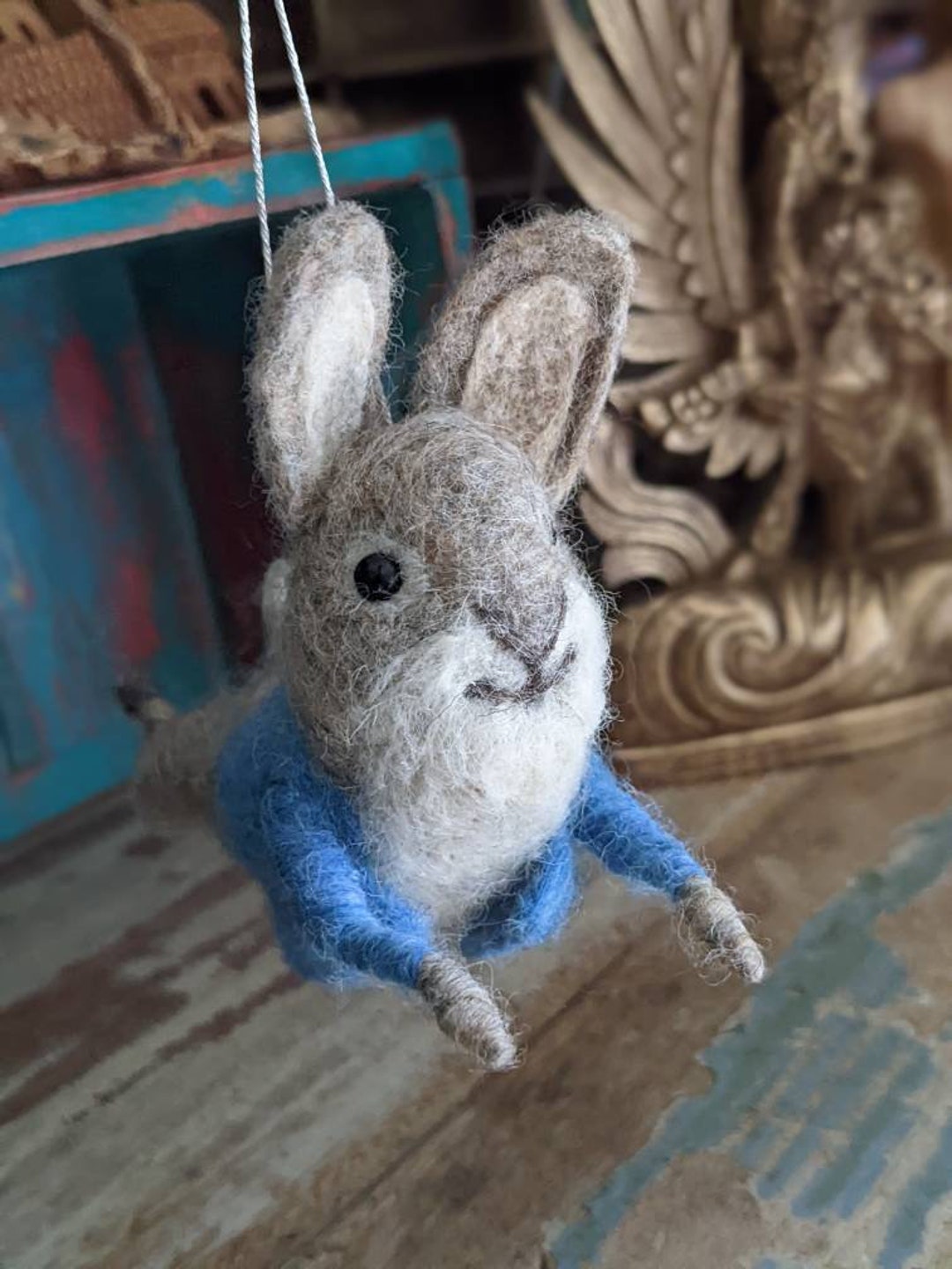 Needle Felt Peter Rabbit - Etsy