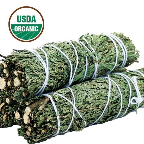 White Sage And Cedar Smudge Stick Sage Bundle For Ceremony Etsy