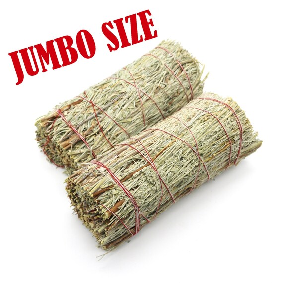 2 Pieces Jumbo Blue Sage Bundle Smudge Stick Wildly - Etsy