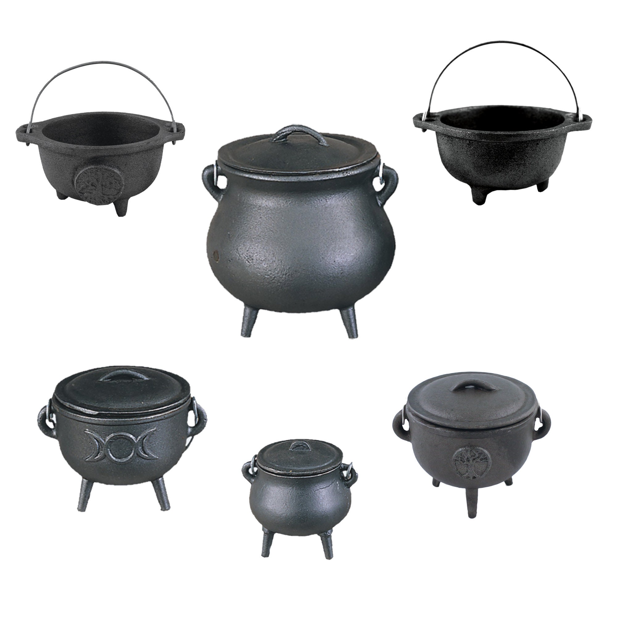 Cauldron Cast Iron Pot - Etsy