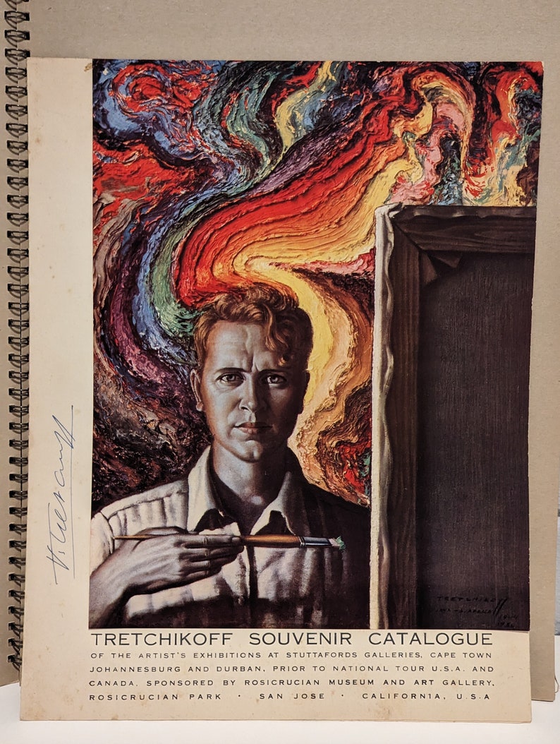 SOLD Vladimir Tretchikoff Fully Signed Colour Print Book Published by ...