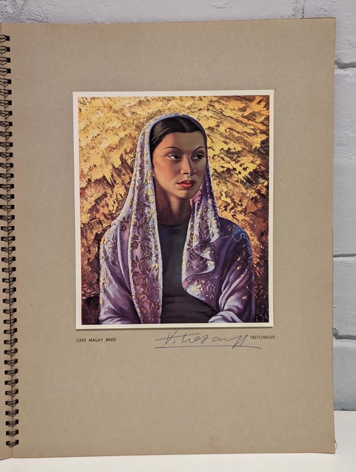 SOLD Vladimir Tretchikoff Fully Signed Colour Print Book Published by ...