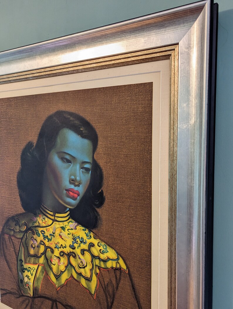 Extremely Rare SIGNED Vladimir Tretchikoff - the Chinese Girl, Vintage ...
