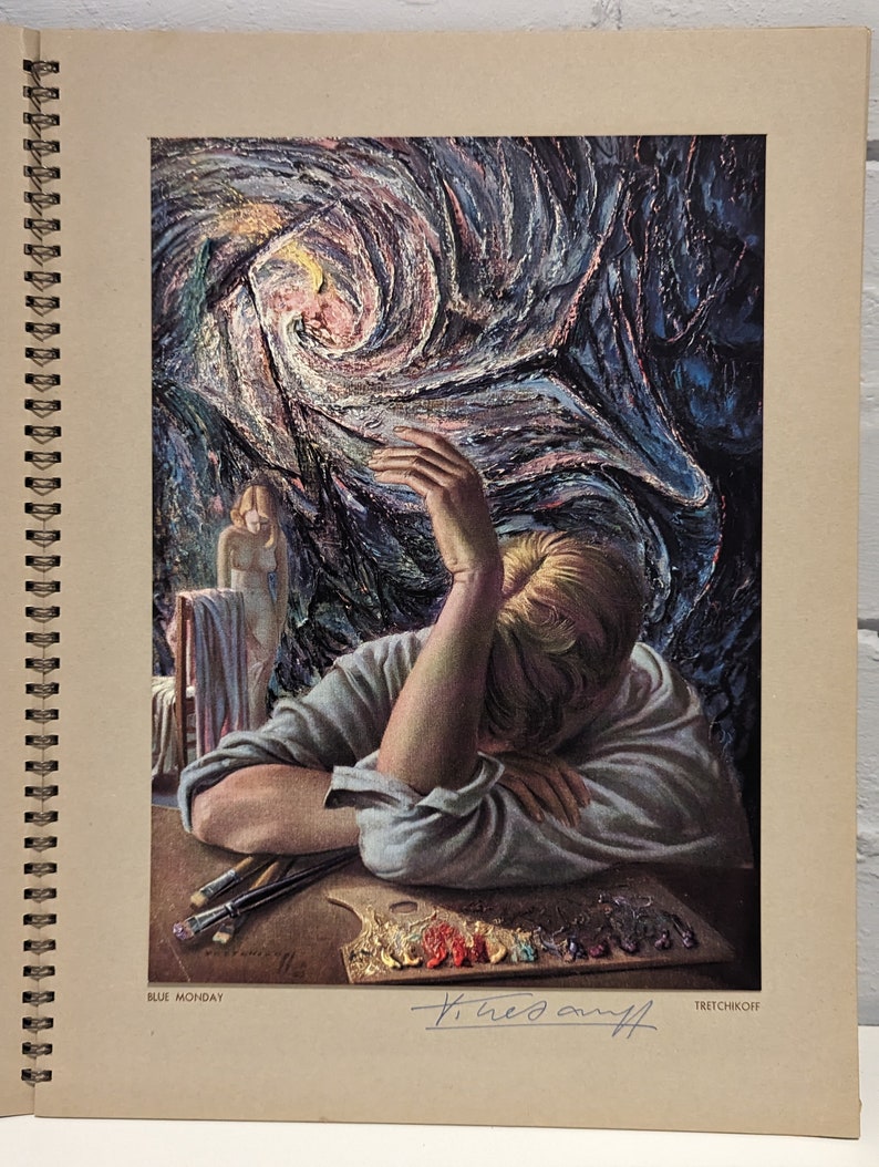 SOLD Vladimir Tretchikoff Fully Signed Colour Print Book Published by ...