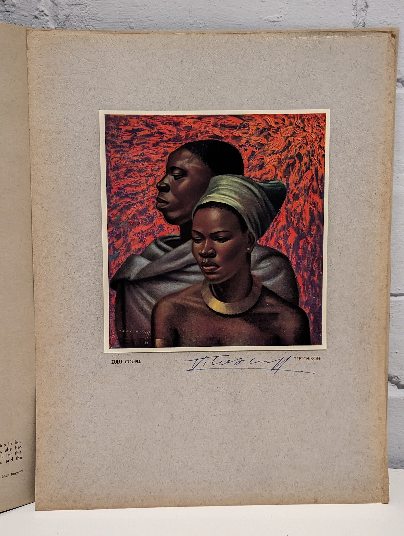 SOLD Vladimir Tretchikoff Fully Signed Colour Print Book Published by ...