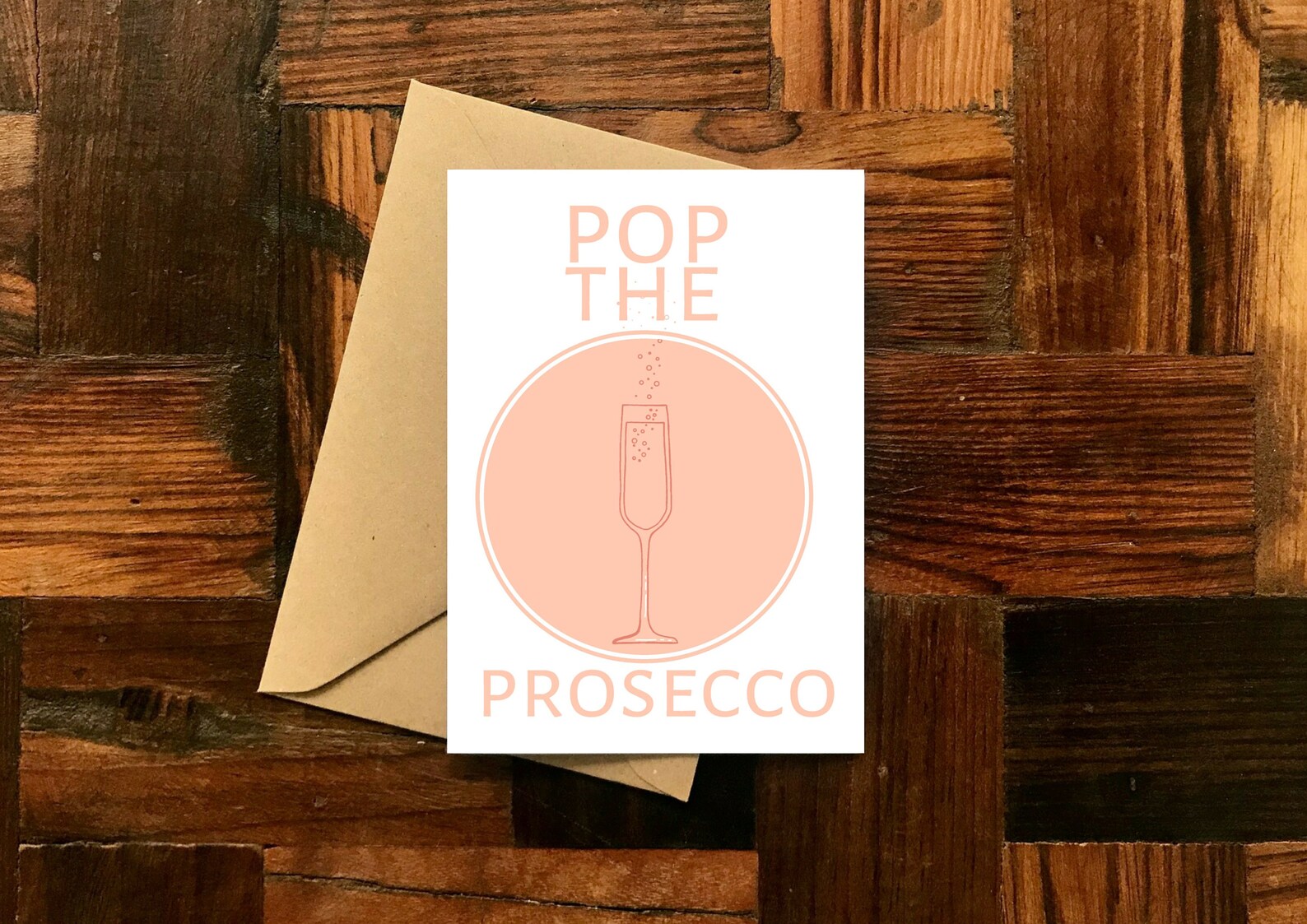 Hand-drawn Prosecco and Celebration Message Original Design - Etsy UK