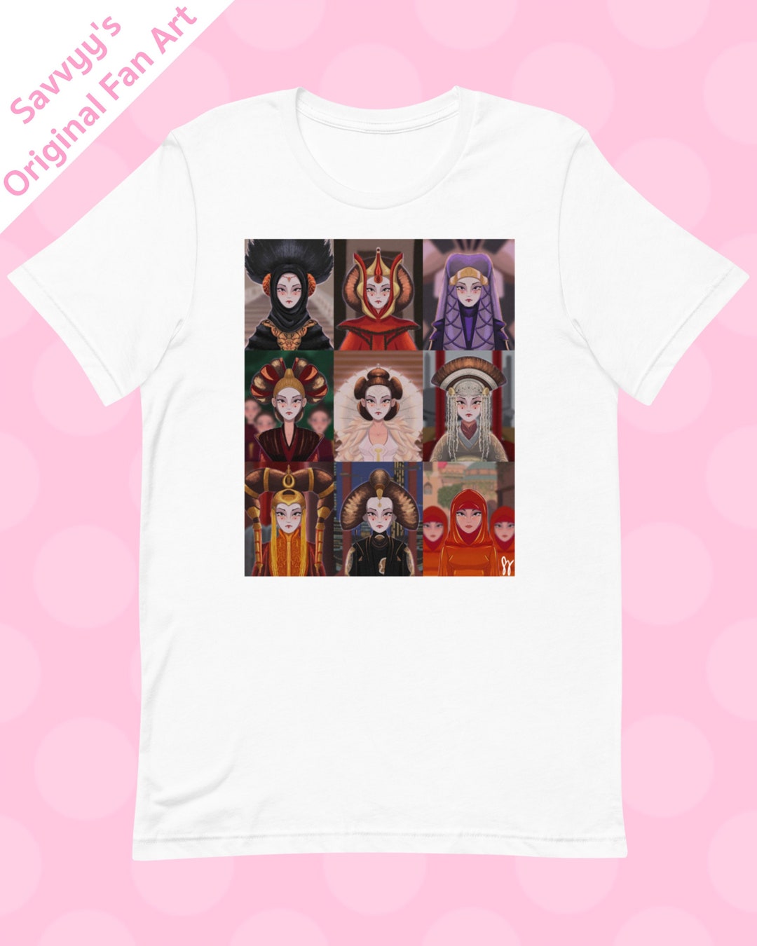 Queen Amidala Royal Portrait Series Unisex T-shirt, Padme Amidala ...