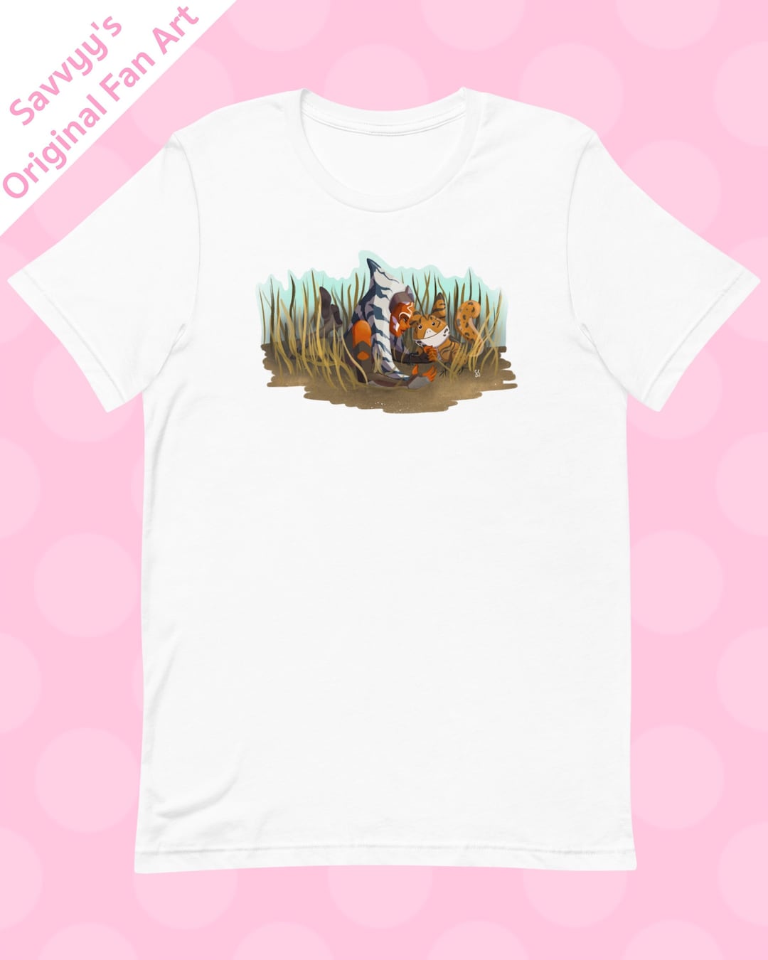 Ahsoka & Loth Cat Unisex T-shirt, Ahsoka Tano, Lothal, Fashion, Star ...