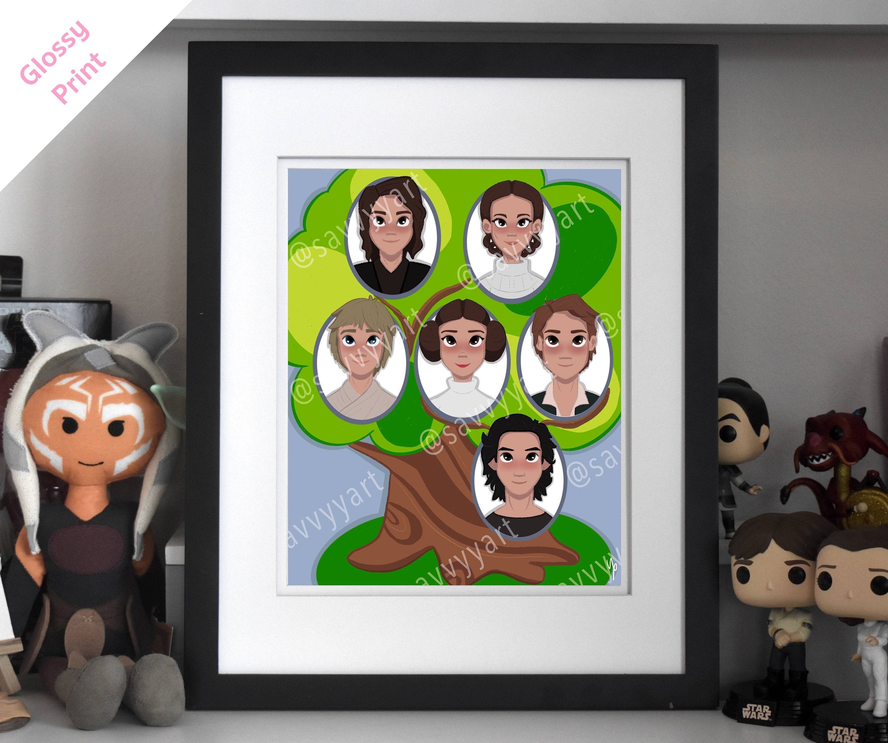 Star Wars Characters Family Tree