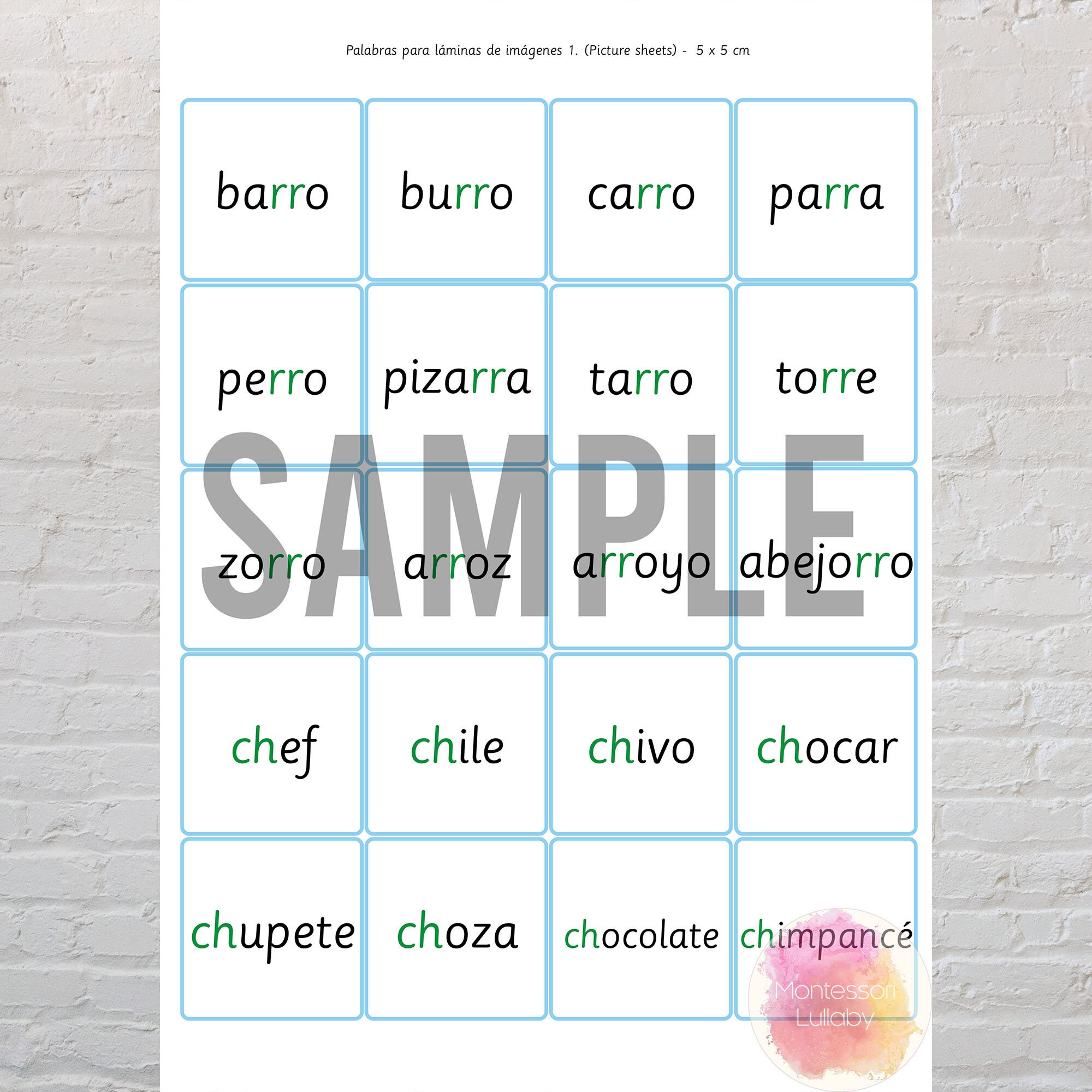 Print SERIE AZUL MONTESSORI Bundle alphabets red & Blue - Etsy Singapore