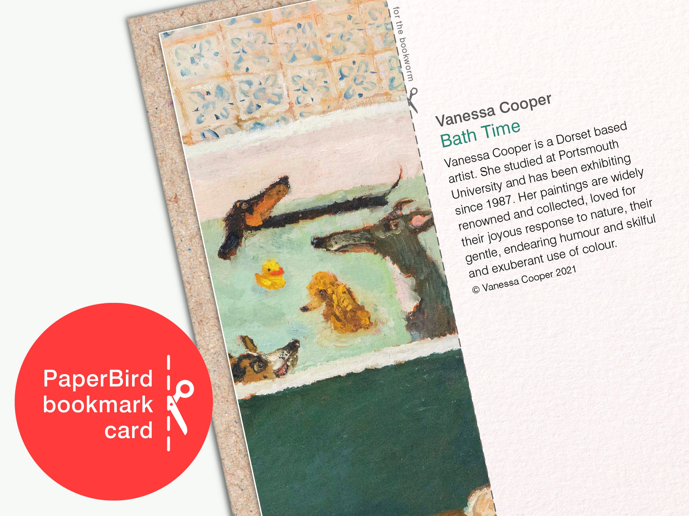 Paperbird Greeting Card, 'bath Time' by Vanessa Cooper - Etsy