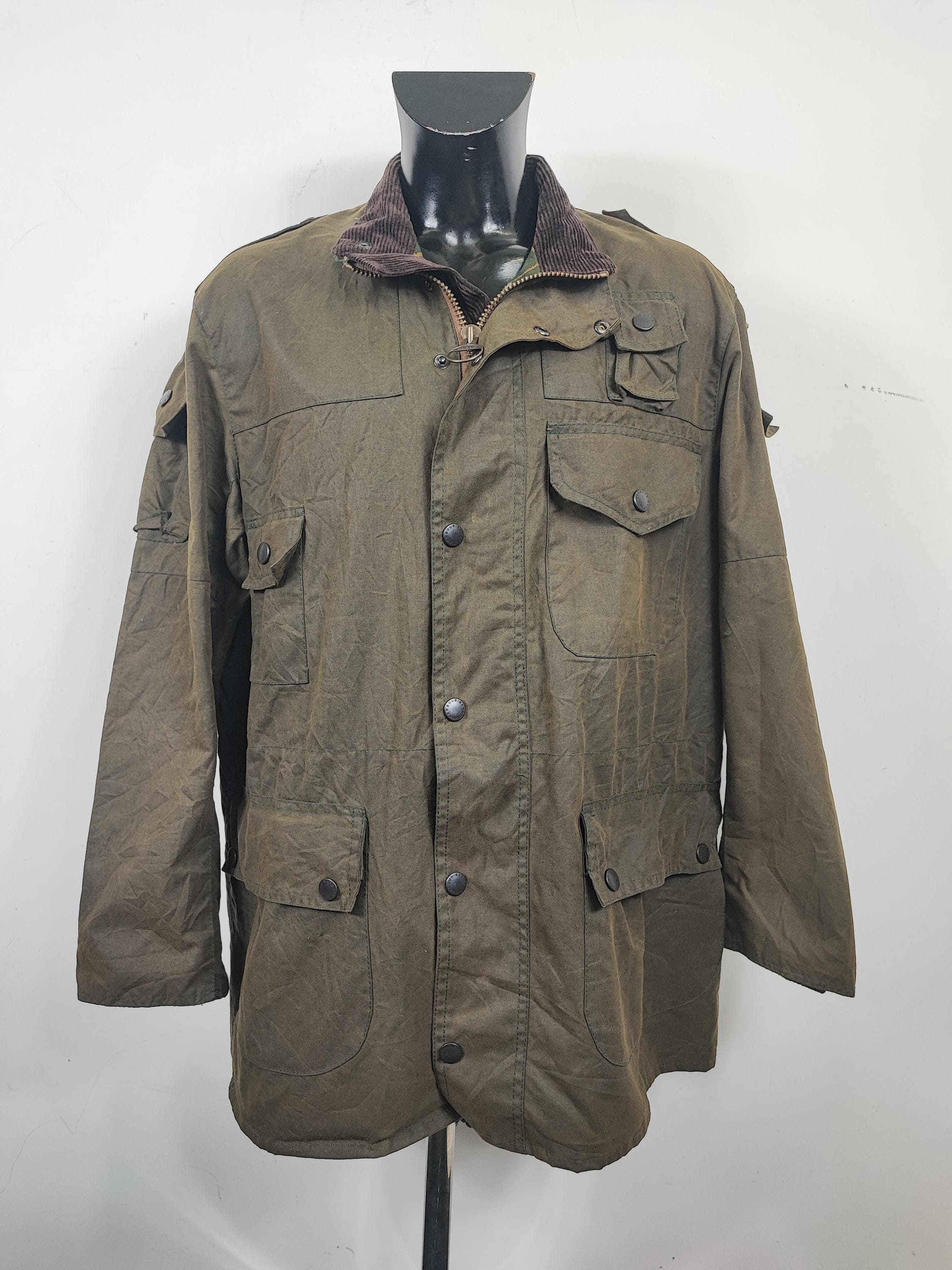 RARE Barbour Cowan Commando Jacket Green C44/112 Cm Green RARE Barbour Cowan Commando Jacket Green C44/112 Cm Green