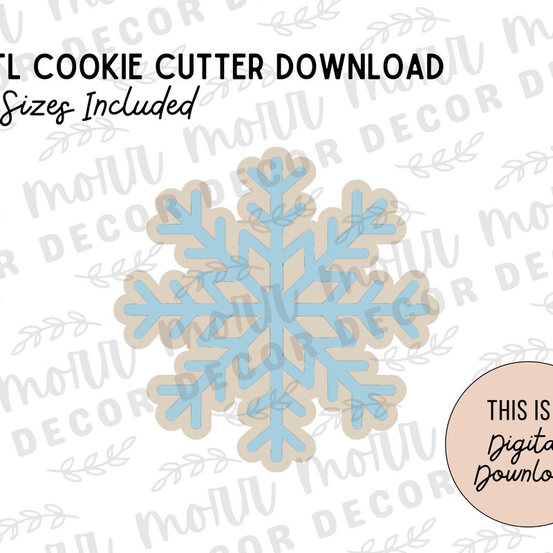 Snowflake Cookie Cutter - Etsy