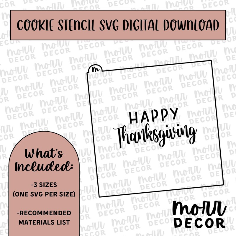 Thanksgiving Cookies - Etsy