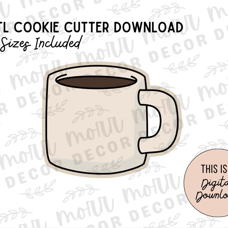 Mug Cookie Cutter - Etsy