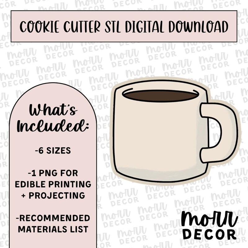 Mug Cookie Cutter - Etsy