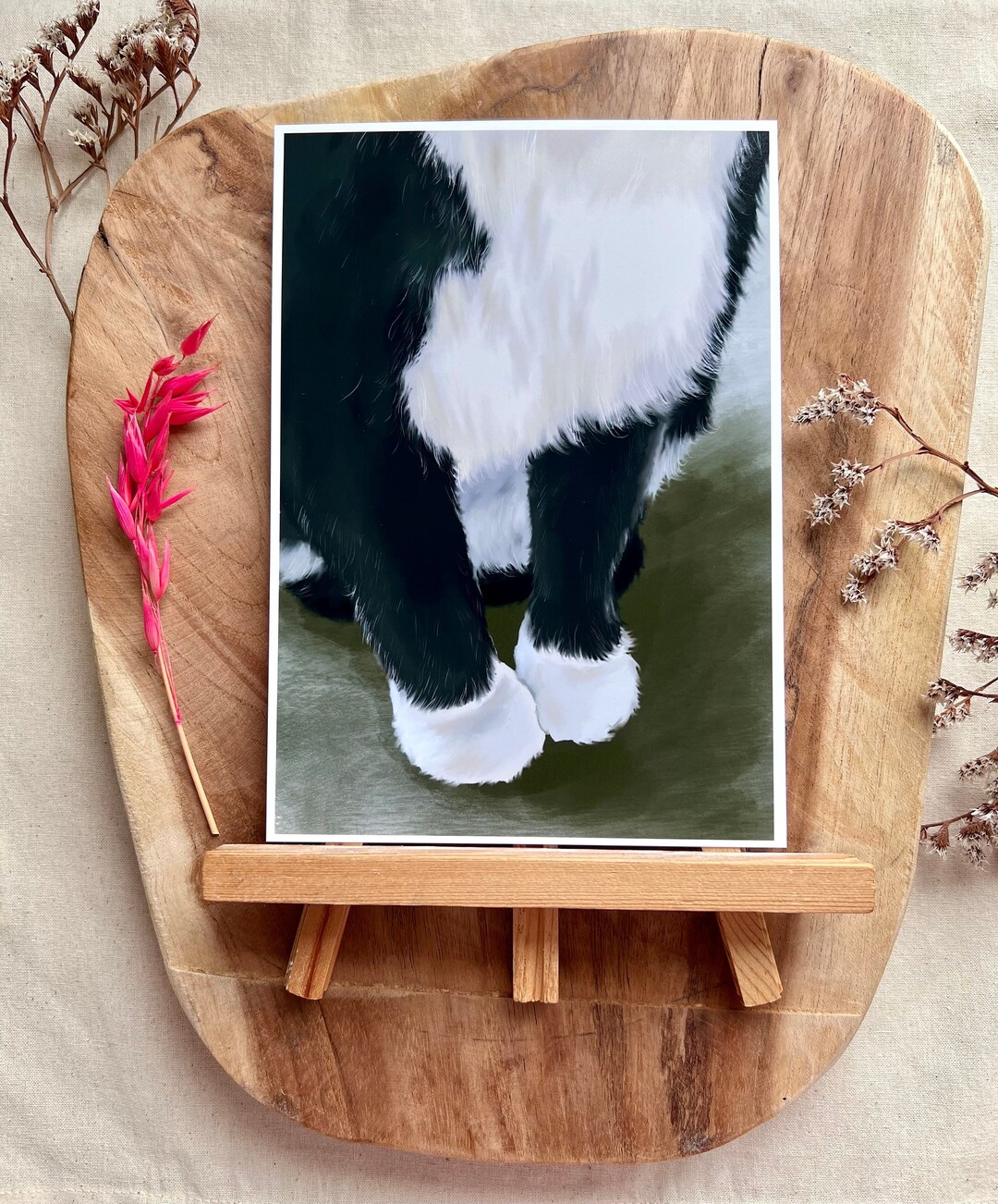 Biscuit the Cat A5/A4 Art Print Digital Art, Illustration Art, Home ...