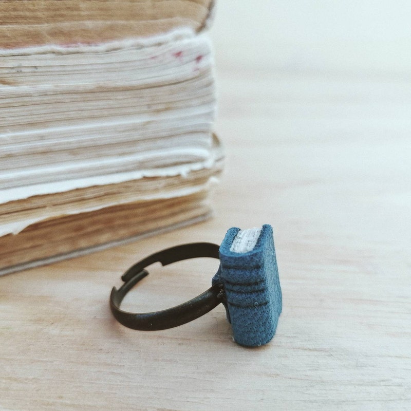 Book Ring - Etsy