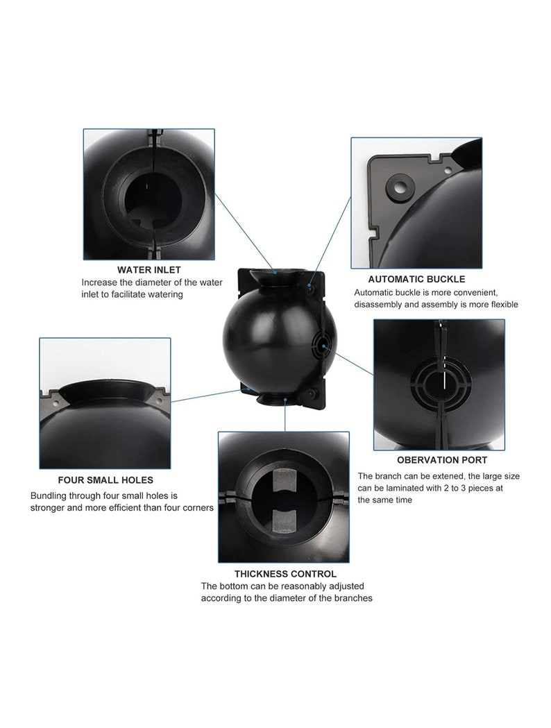 3 Pack Reusable Plant Rooting Air Layering High-pressure Box - Etsy