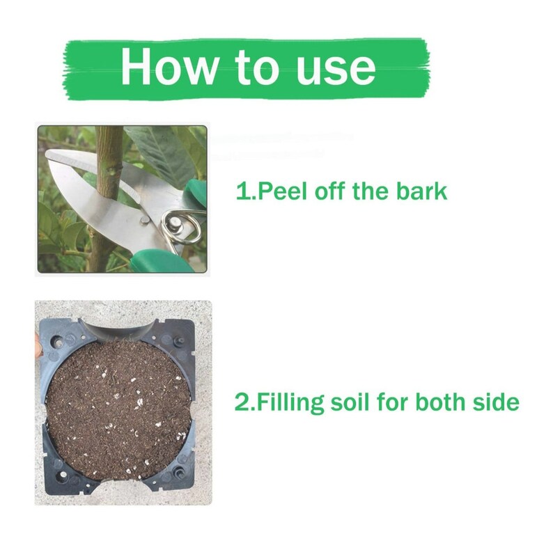 3 Pack Reusable Plant Rooting Air Layering High-pressure Box - Etsy