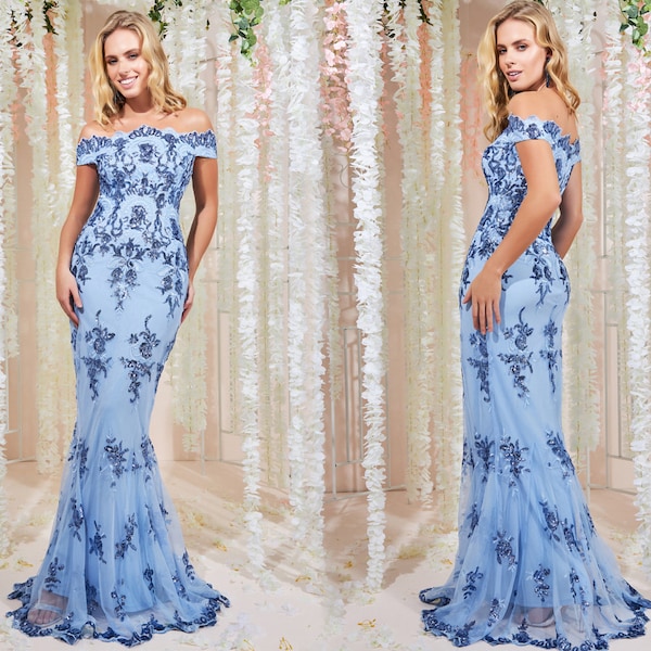 Powder Blue Dress - Etsy