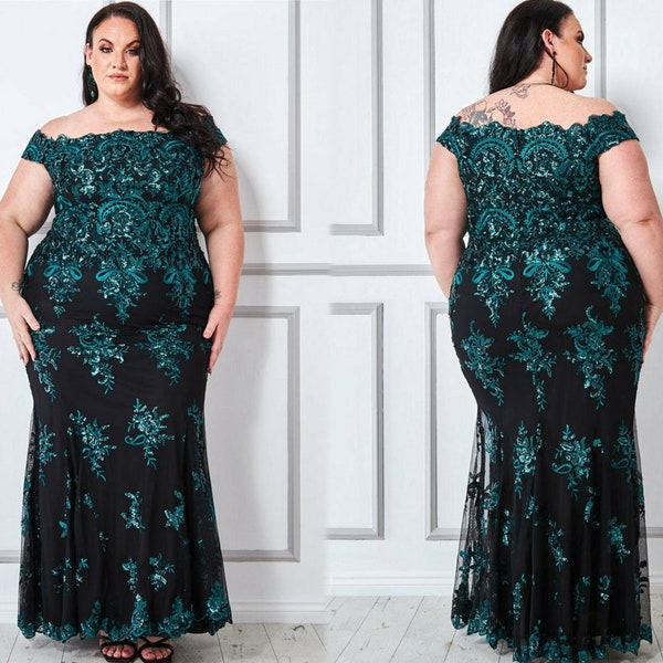 Plus Size Maxi Dress - Etsy UK