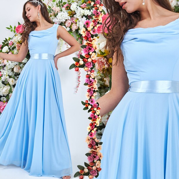 Powder Blue Dress - Etsy