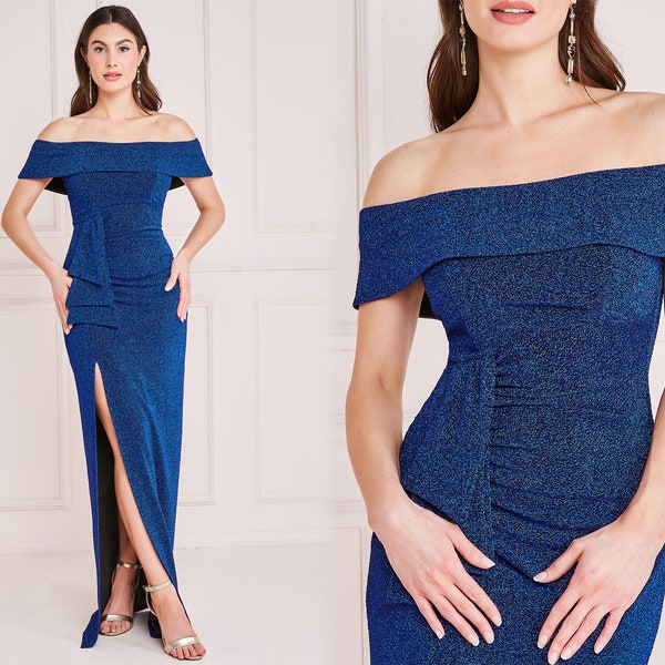 Royal Blue Dress - Etsy