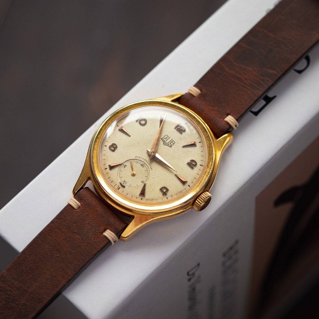 Vintage Watch GUB Glashutte Original Rare Mens Watch Antique - Etsy