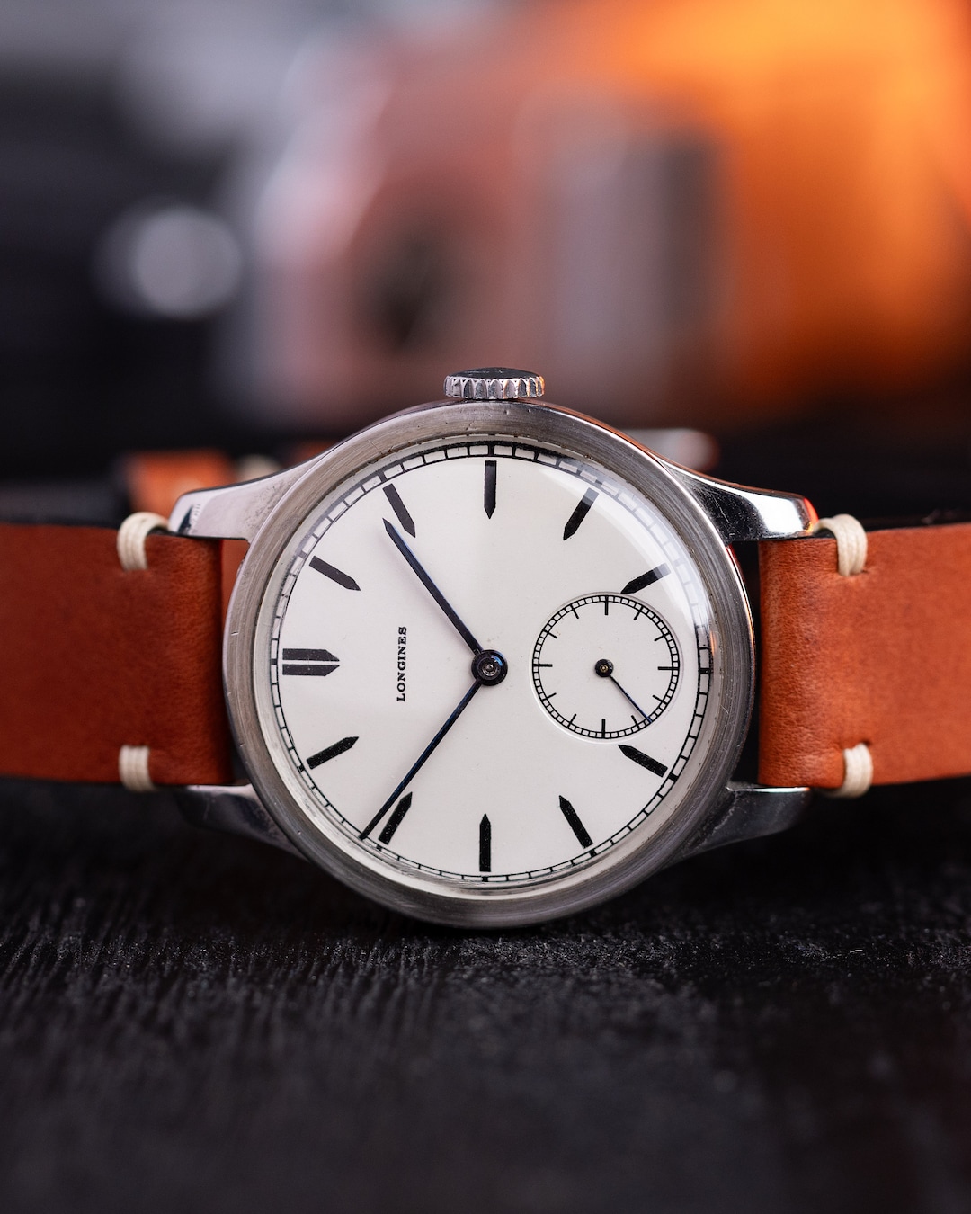 Vintage Steel Longines Calatrava, Patek Style, Military Watch, Original ...