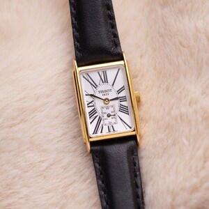 Women's Tissot Art Deco Tank Watch, Tissot Heritage, Quartz, Swiss ...