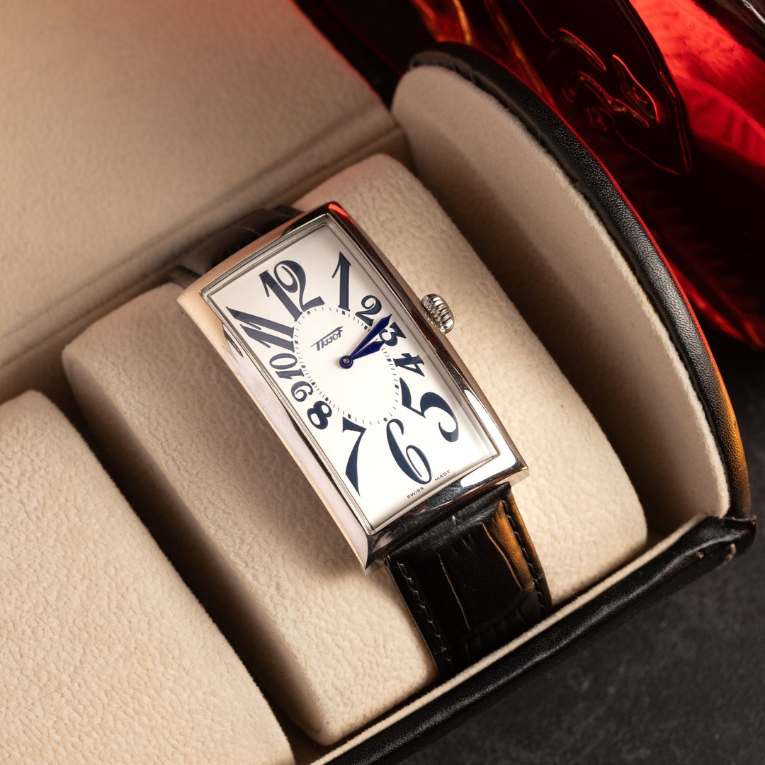 Tissot Banana Vintage Watch Tissot Heritage Quartz Swiss - Etsy