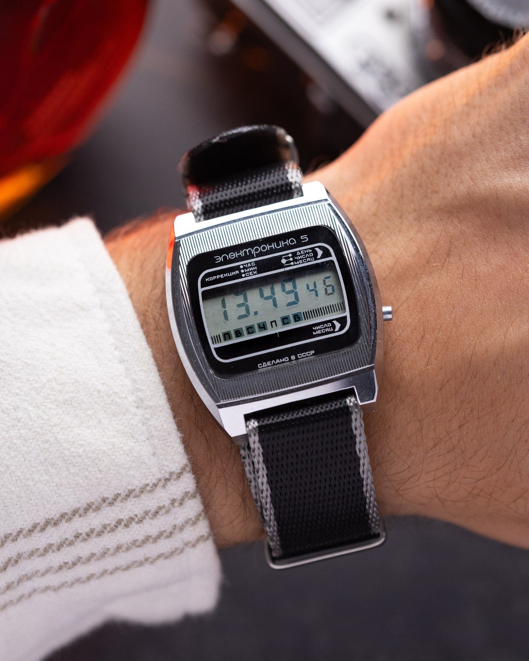 NOS Rare Vintage Digital Watch Elektronika 5 electronica, Vintage Watch ...