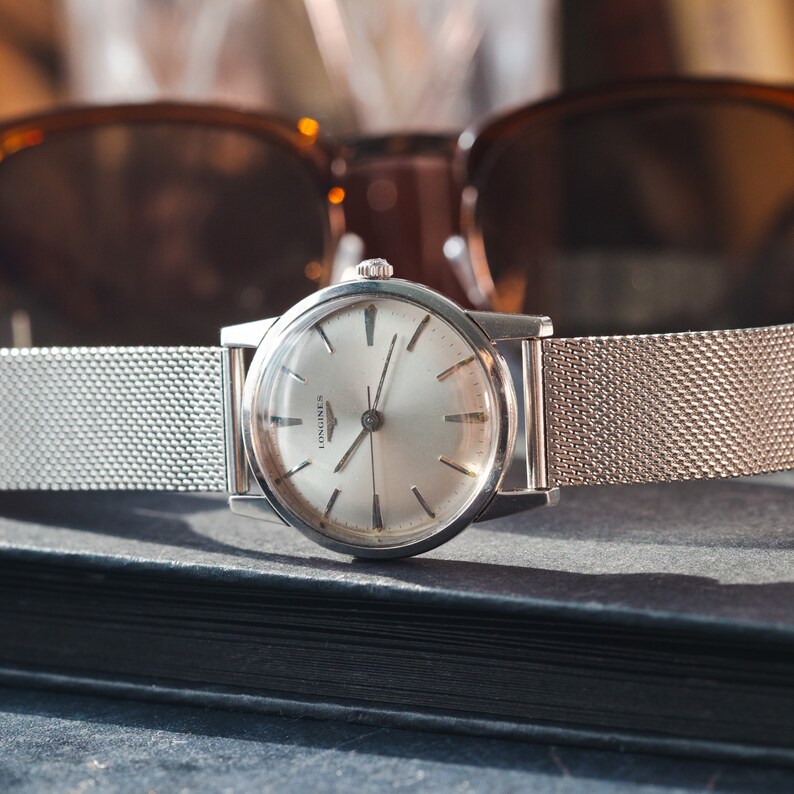 Luxury Watch Longines From 1960s Vintage Swiss Watch Rare - Etsy