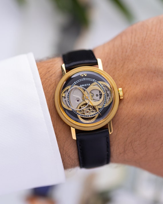 Vintage Raketa Kopernik (Copernicus) Skeleton watch, … - Gem