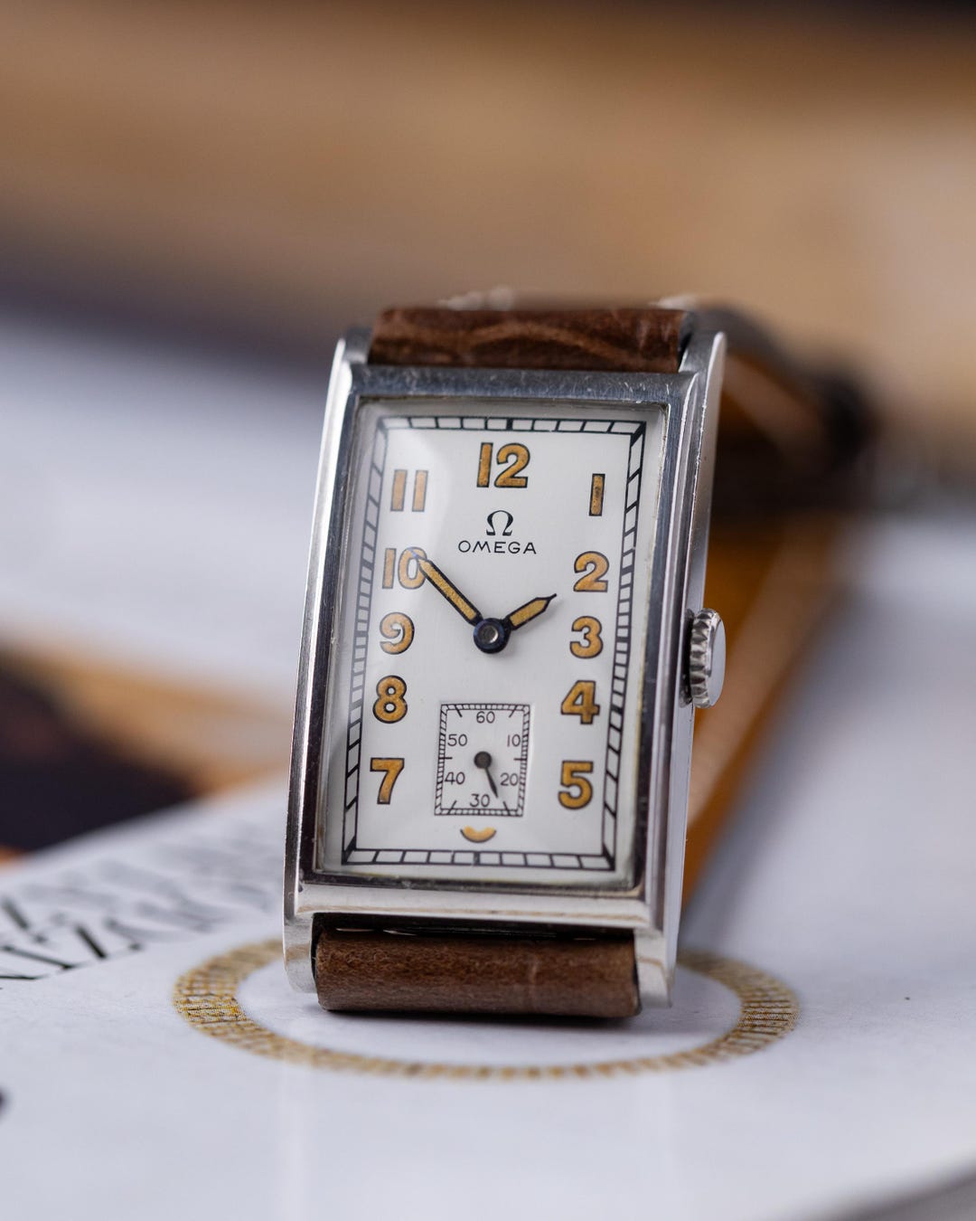 Rare Watch Omega Steel Tank From 1934, Cal. T17, Vintage Swiss Watch ...