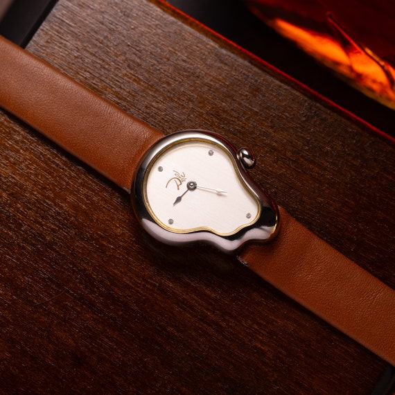Vintage watch Salvador Dali, Crash watch, Art Deco fr… - Gem