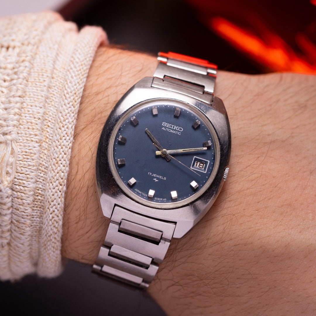 Vintage Watch Seiko Automatic Movement Watch, Japan Watch, Watch for ...
