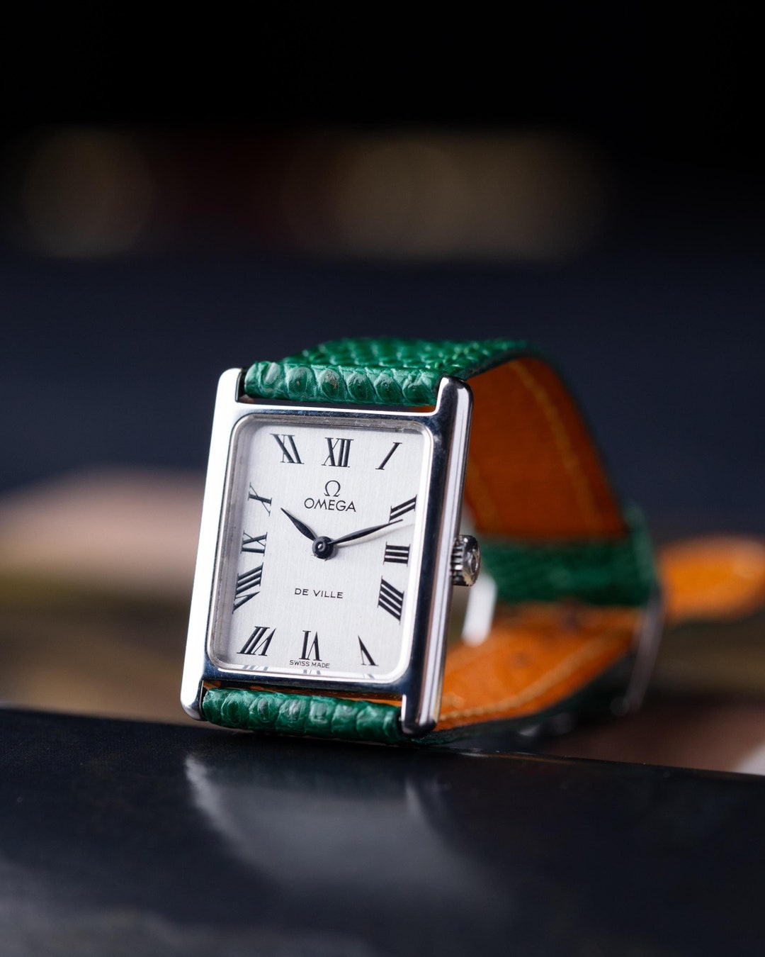 Rare Watch Omega De Ville, Square Tank From 1966, Cal. 620, Vintage ...