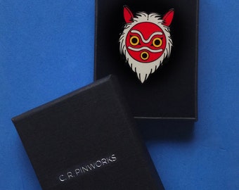 Princess mononoke pin | Etsy UK
