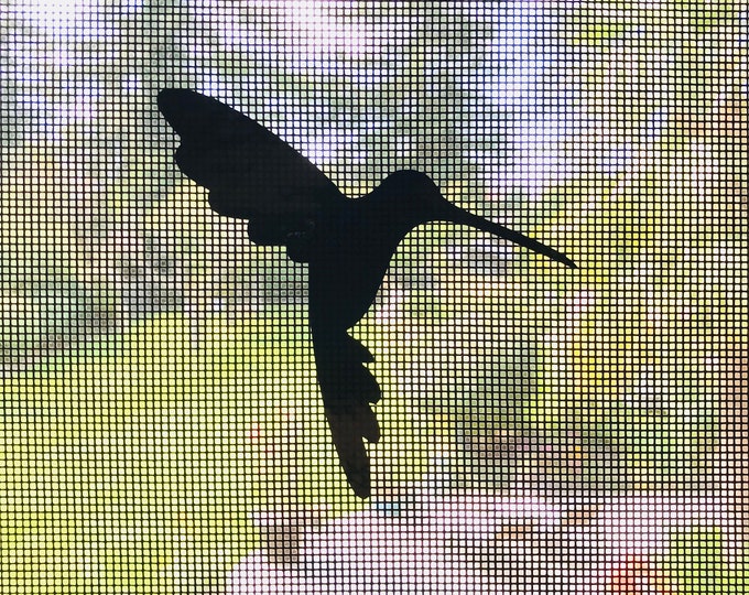 Retractable Screen Door Decals - 5 per Pack - Prevent Collisions Into ...